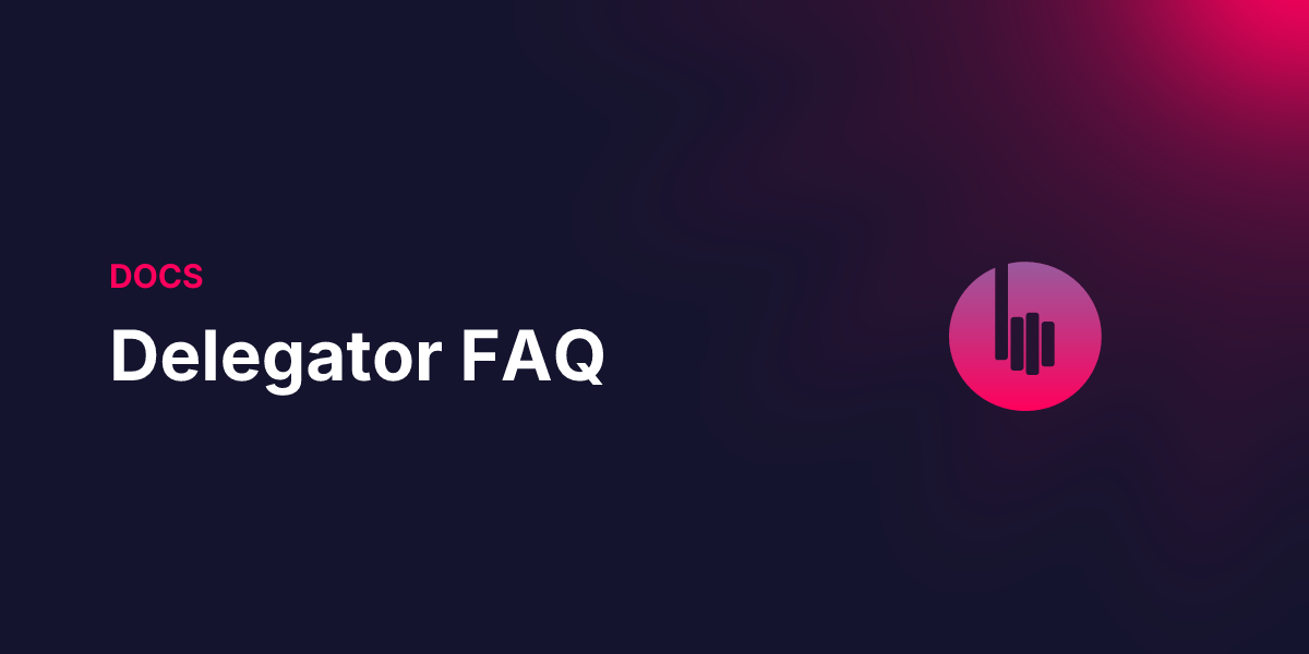 Delegator FAQ | BitSong